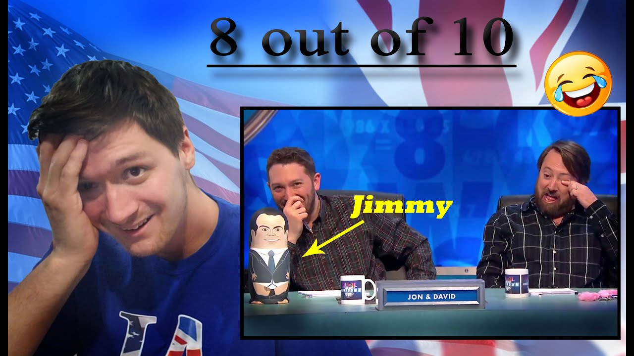 American Reacts to Jimmy Carr's Unnecessary Joke! | 8 Out Of 10 Cats ...