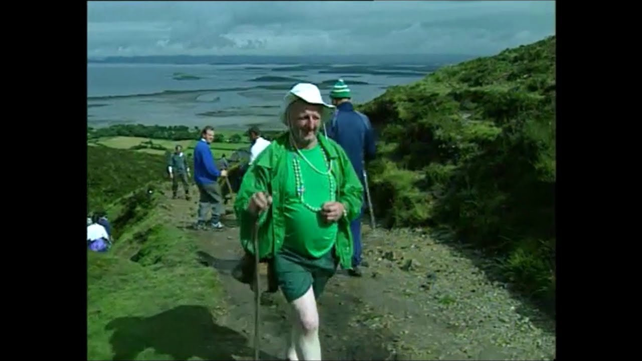 Climbing Croagh Patrick, Co. Mayo, Ireland 1996 - YouTube