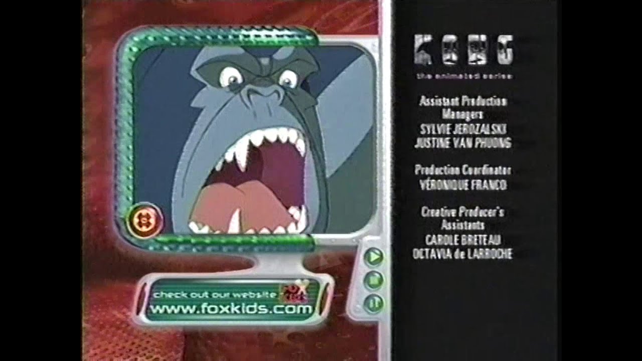 WNYW (Fox Kids) split-screen credits [July 7, 2001] - YouTube