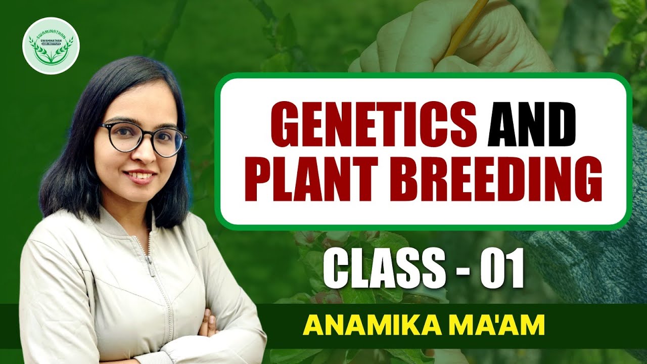 AAO & AO Exam Preparation| Genetics and Plant Breeding Class 1with ...