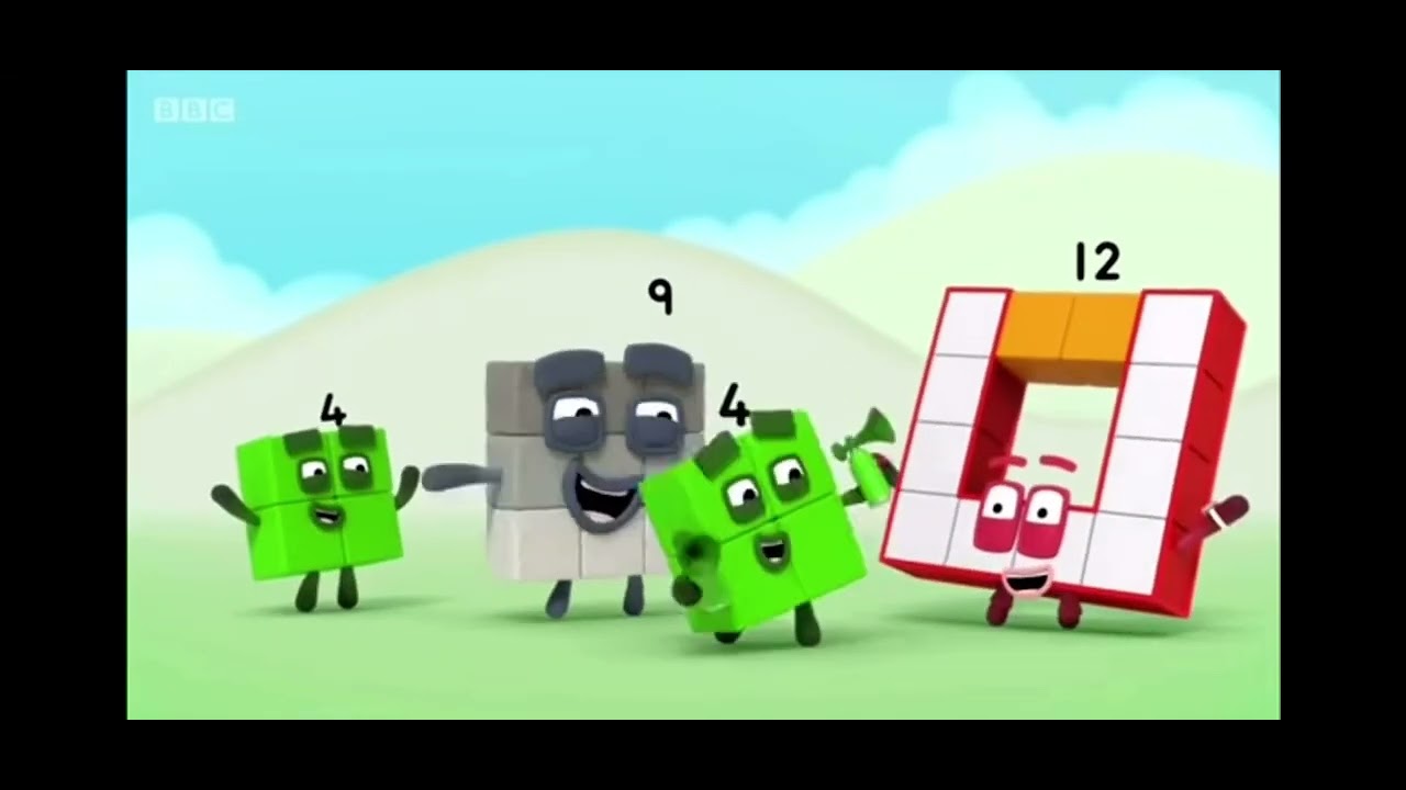 Everybody celebrates the Square Party @Numberblocks - YouTube