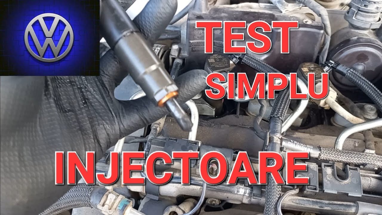 CUM VERIFICAM INJECTOARE ,SIMPLU, LA VW SI NU NUMAI,TEST DE RETUR - YouTube