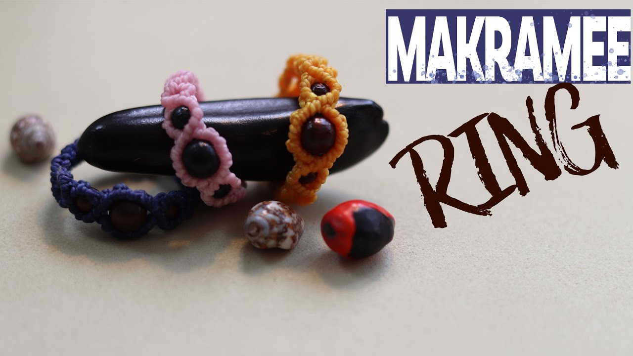 Makramee Ring - YouTube