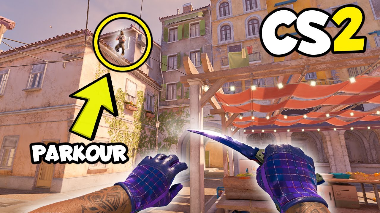 CS2 PARKOUR ON ITALY MAP - COUNTER STRIKE 2 MOMENTS - YouTube