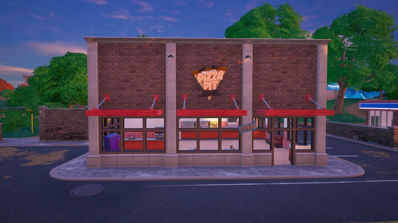 Fortnite Slappy Shores tour (Pizza Pit) - YouTube