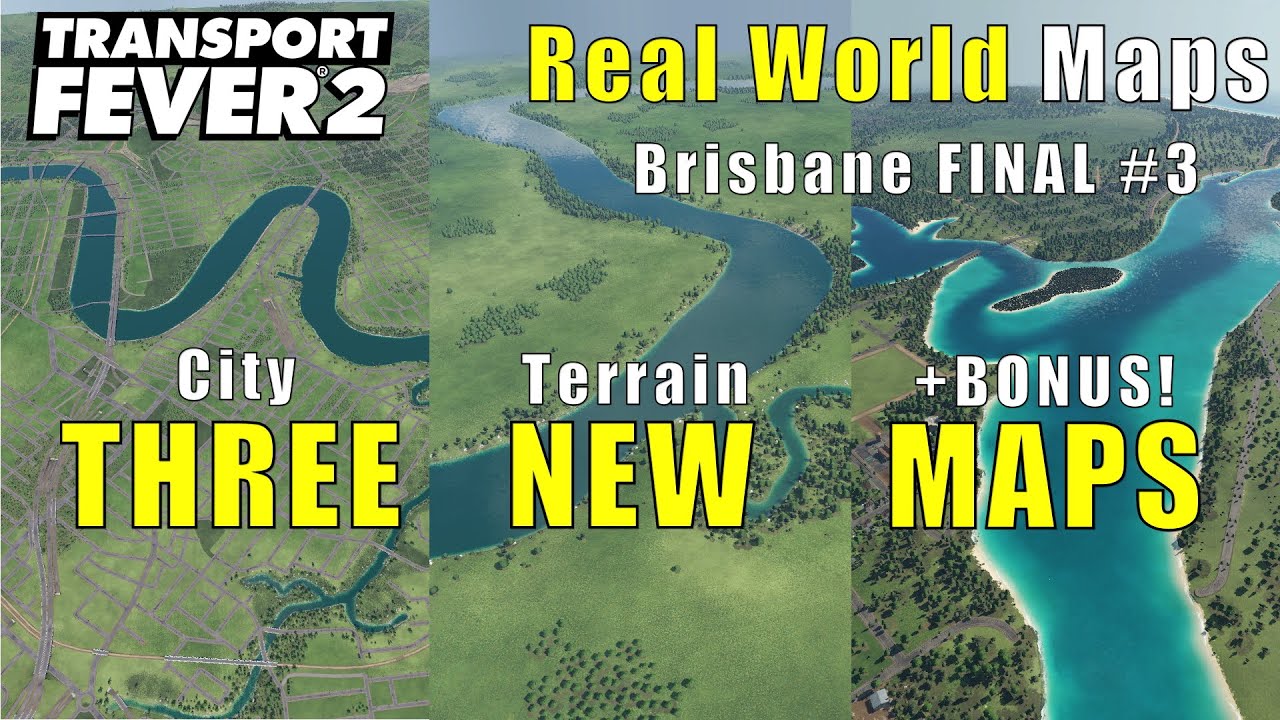 110 Hours making this "Real World" Transport Fever 2 Map - Was it Worth ...