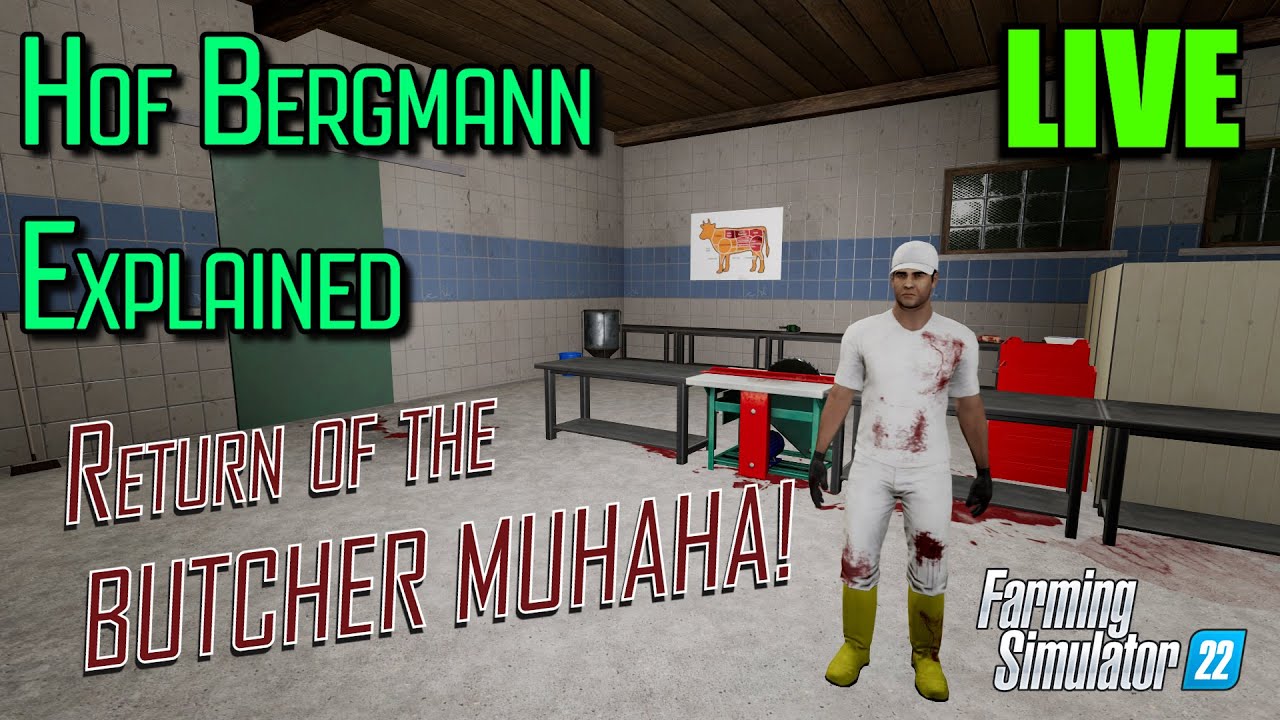 Hof Bergmann 1.1.0.0 - Return of the Butcher - Farming Simulator 22 ...