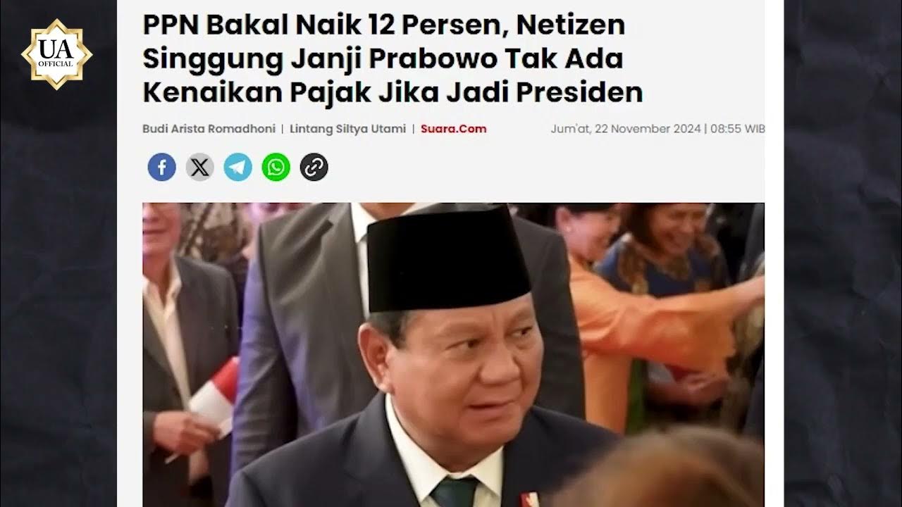 Mau Nangis Nangis Aja Bani 02...!! Makan itu Janji-Janji Prabowo; Ndasmu Etik...?! - YouTube
