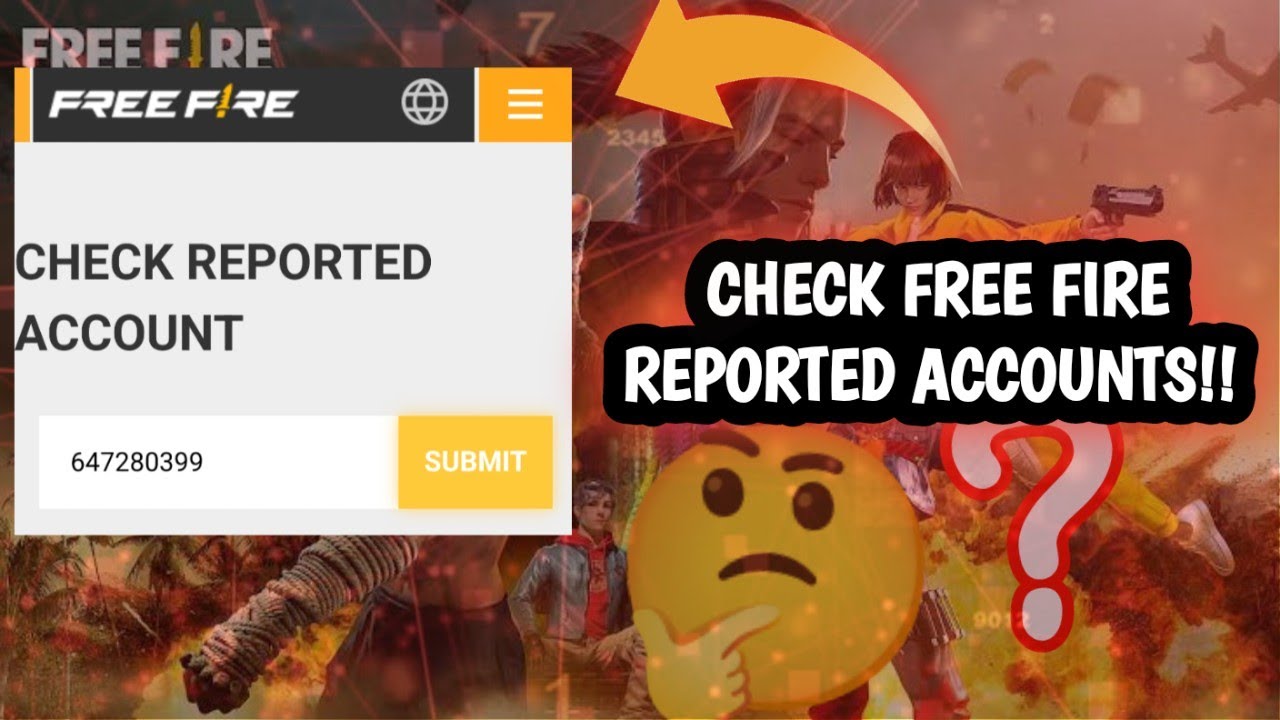 Check Ban or Suspend Status of Your Free Fire Account - How to Unban ...