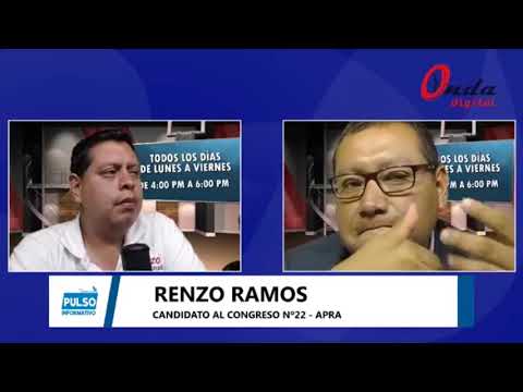 RENZO RAMOS, candidato al Congreso 2020 - YouTube