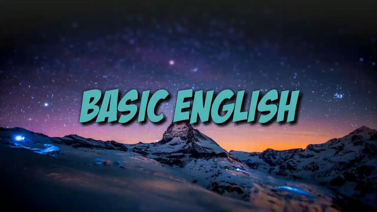 Basic English | belajar bahasa inggris dasar | pemula sehari - hari ...