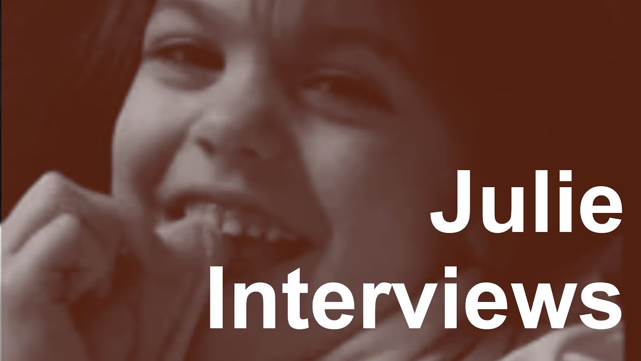 Julie interviews the kids 2001 - YouTube