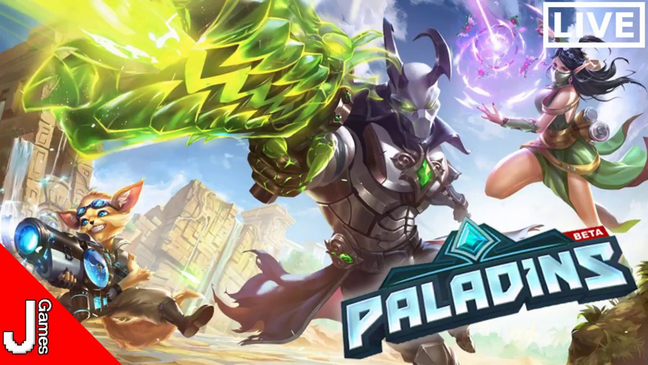 Paladins LIVESTREAM GAMES | GAMEPLAY - YouTube