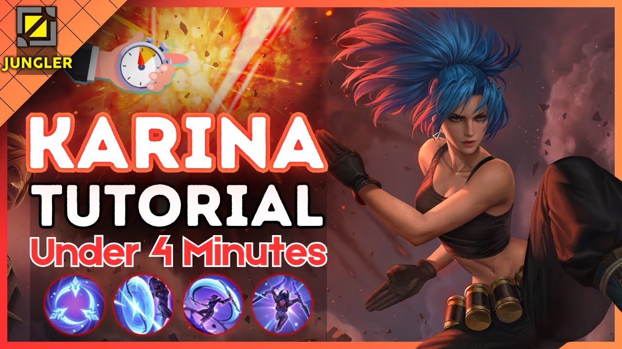 4-Minute Karina Tutorial in the Jungle || (MLBB S34) 2024 - YouTube