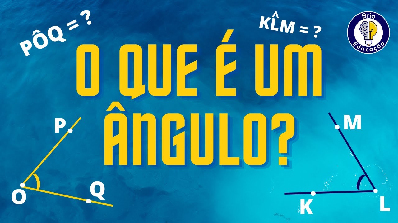Geometria: Ângulos e as Suas Classificações - YouTube