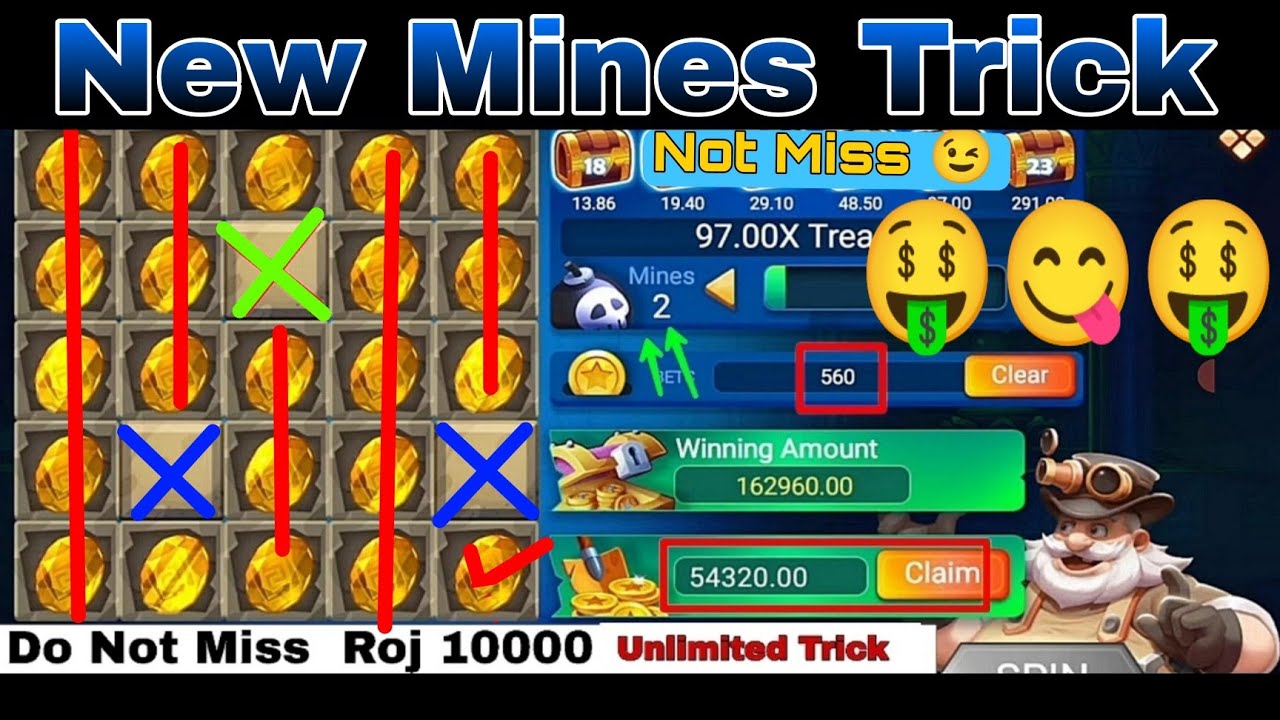 5 Minutes Me ₹5000 😲 Mines Game Winning Tricks, Mines Game Trick Mines ...