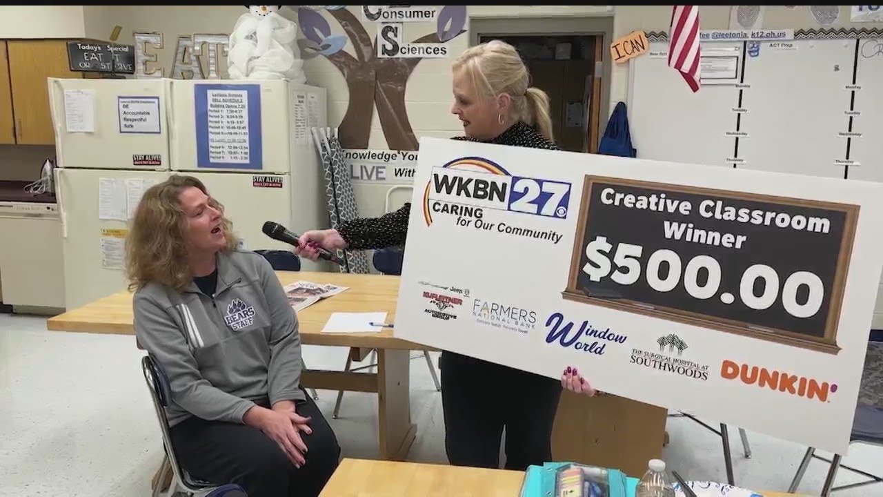 Creative Classroom Contest: Leetonia teacher plans community service ...