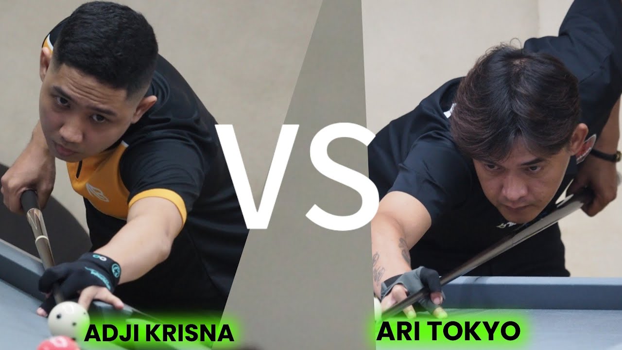 ADJI KRISNA VS ARI TOKYO DELBI BALI OPEN BILLIARD TOURNAMENT - YouTube