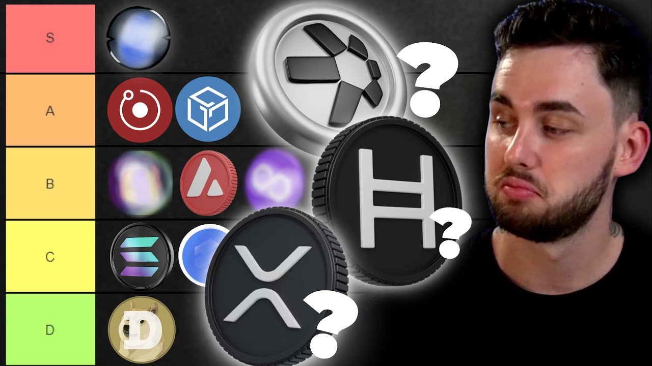 CRYPTO ALTCOIN TIER LIST! (BEST to WORST) - YouTube