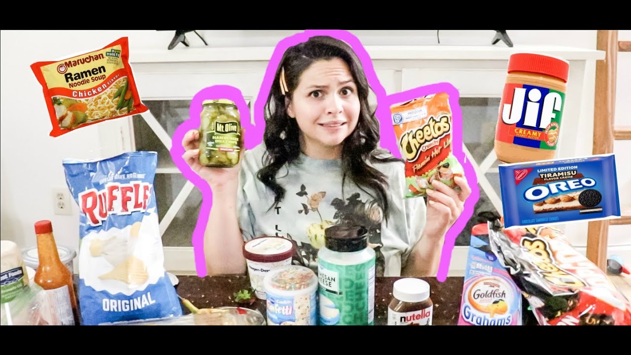 YOUTUBER TRIES HER SUBSCRIBERS FAV QUARANTINE SNACKS! | WEIRD FOOD ...