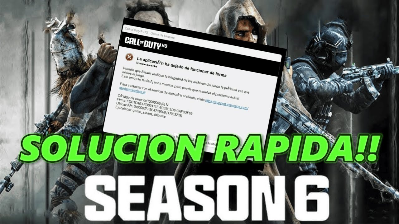 Como Solucionar el ERROR Gestor de bloqueo 0x00001338 N en Warzone ...