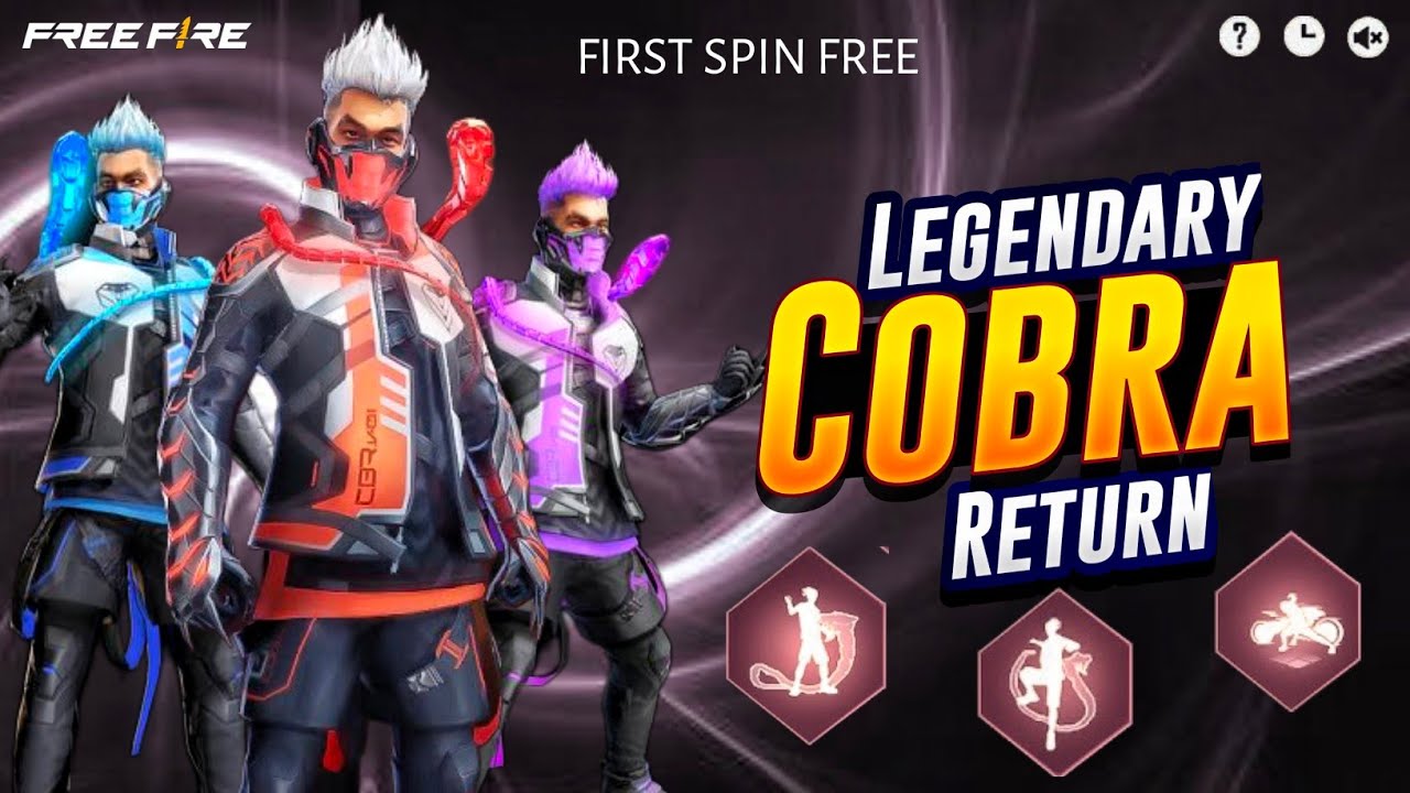 COBRA BUNDLE RETURN CONFIRM DATE 🤯🔥| FREE FIRE NEW EVENT | FF NEW EVENT ...