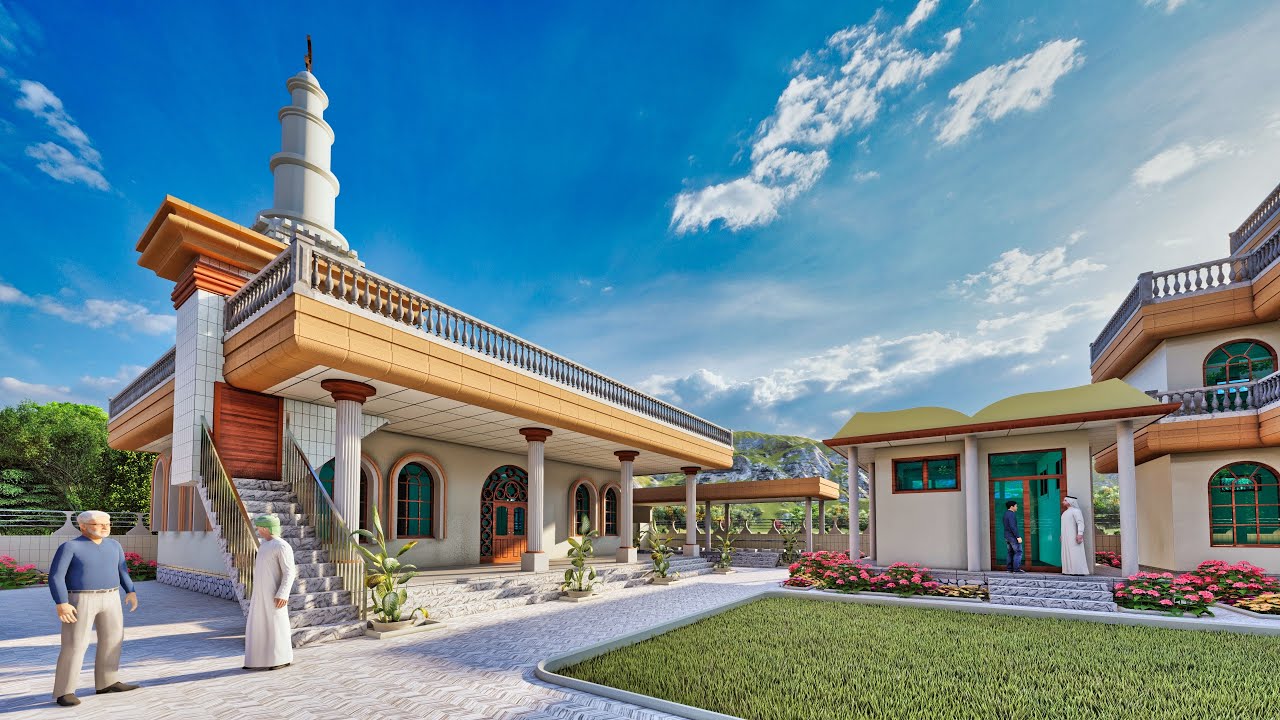 Architectural Design of Masjid & Madrasa in Kunar Province of ...