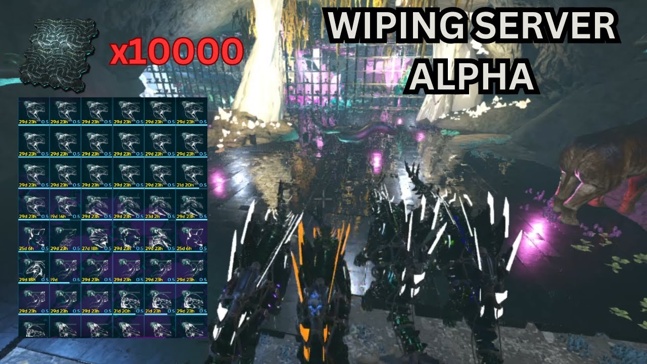 This raid made us one of the BIGGEST tribes on the cluster - Ark PVP ...
