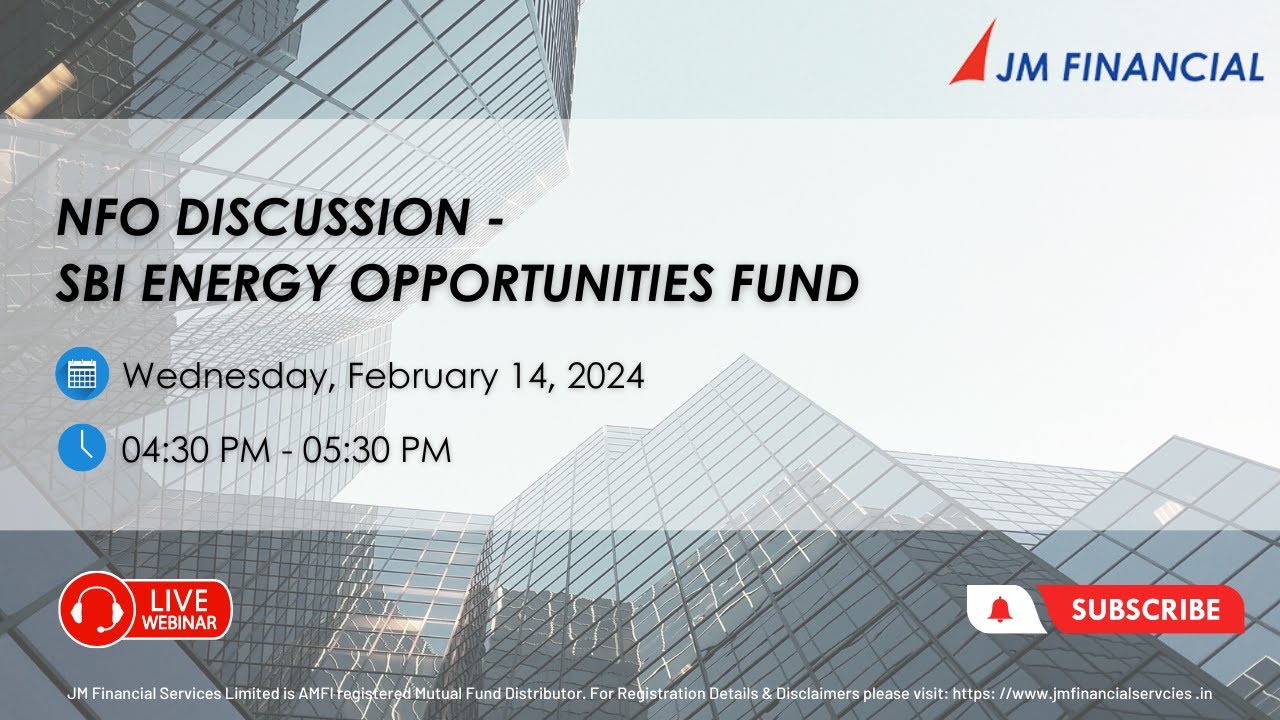 NFO DISCUSSION - SBI Energy Opportunities Fund - YouTube