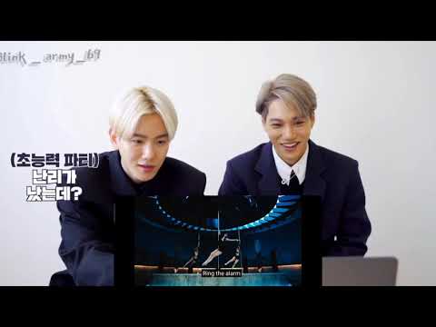 Exo baekhyung and Kai reaction to Lisa - LALISA mv | * fanmade video*