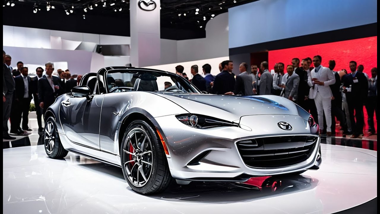 2025 Mazda MX-5 Miata RF: The Retractable Fastback Roadster - YouTube