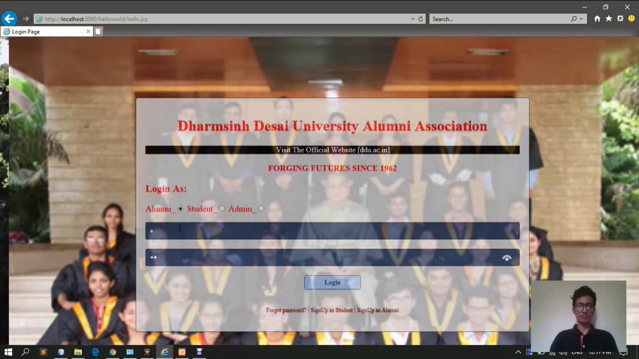 Alumni Homepage