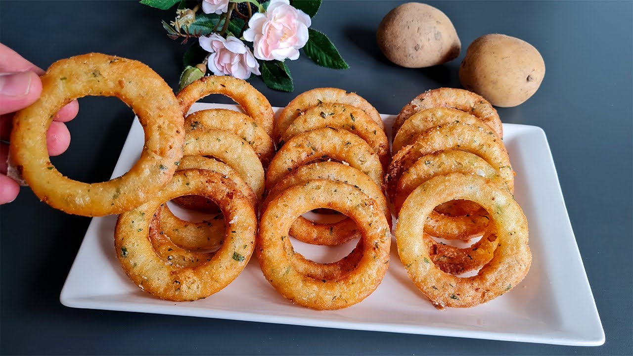 Crunchy Potato Ring Chips Recipe | Easy & Delicious Homemade Snack ...