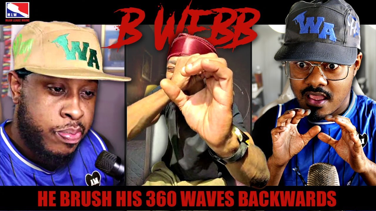 MAJOR LEAGUE WAVING: BWEBB | SUSPENDED | HE BRUSH HIS 360 WAVES ...