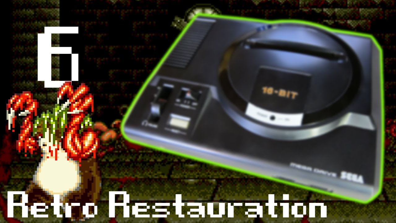 Retro Restauration - Sega Mega Drive - Teil 6 (50/60Hz Mod, Regio Mod ...