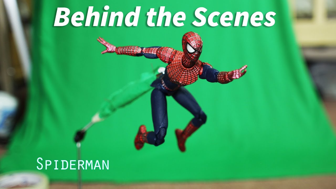 Behind the Scenes of "Rise of the Metalbots" Stikbot & Spiderman Stop ...