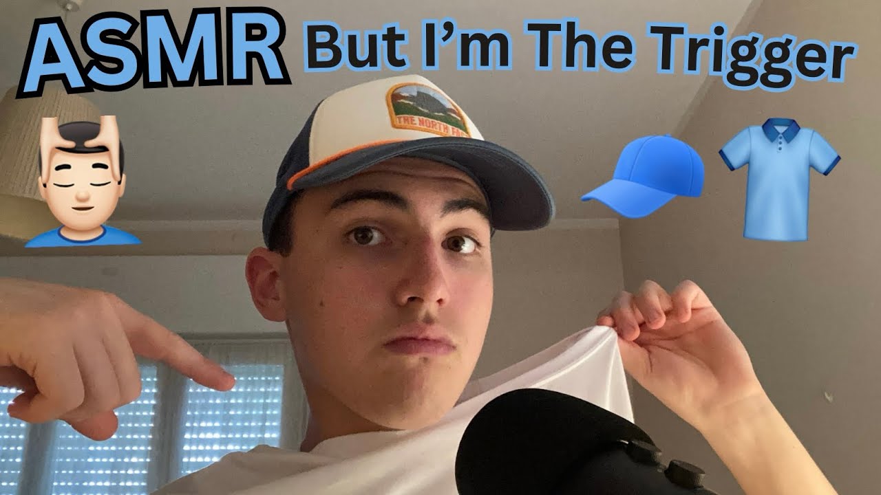 ASMR BUT I’m The TRIGGER 💆🏻‍♂️👕 (fabric scratching, body tapping and ...