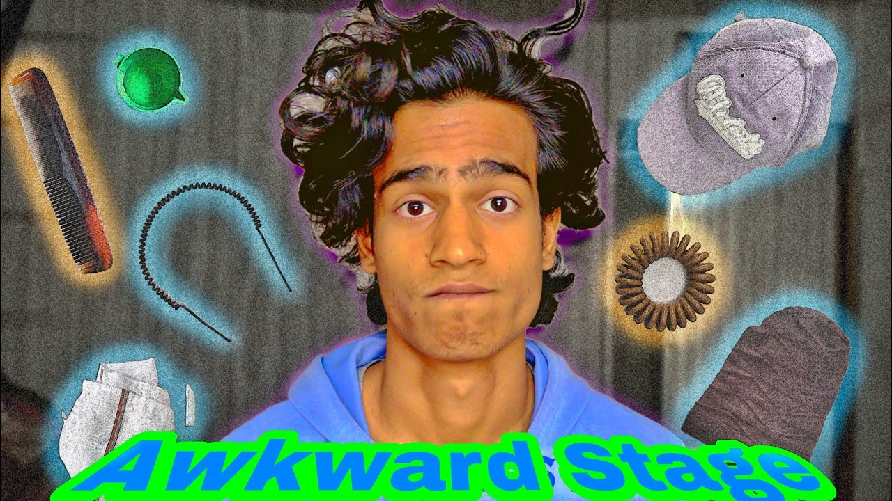 7 Ways to Quickly Style Awkward Hair - YouTube