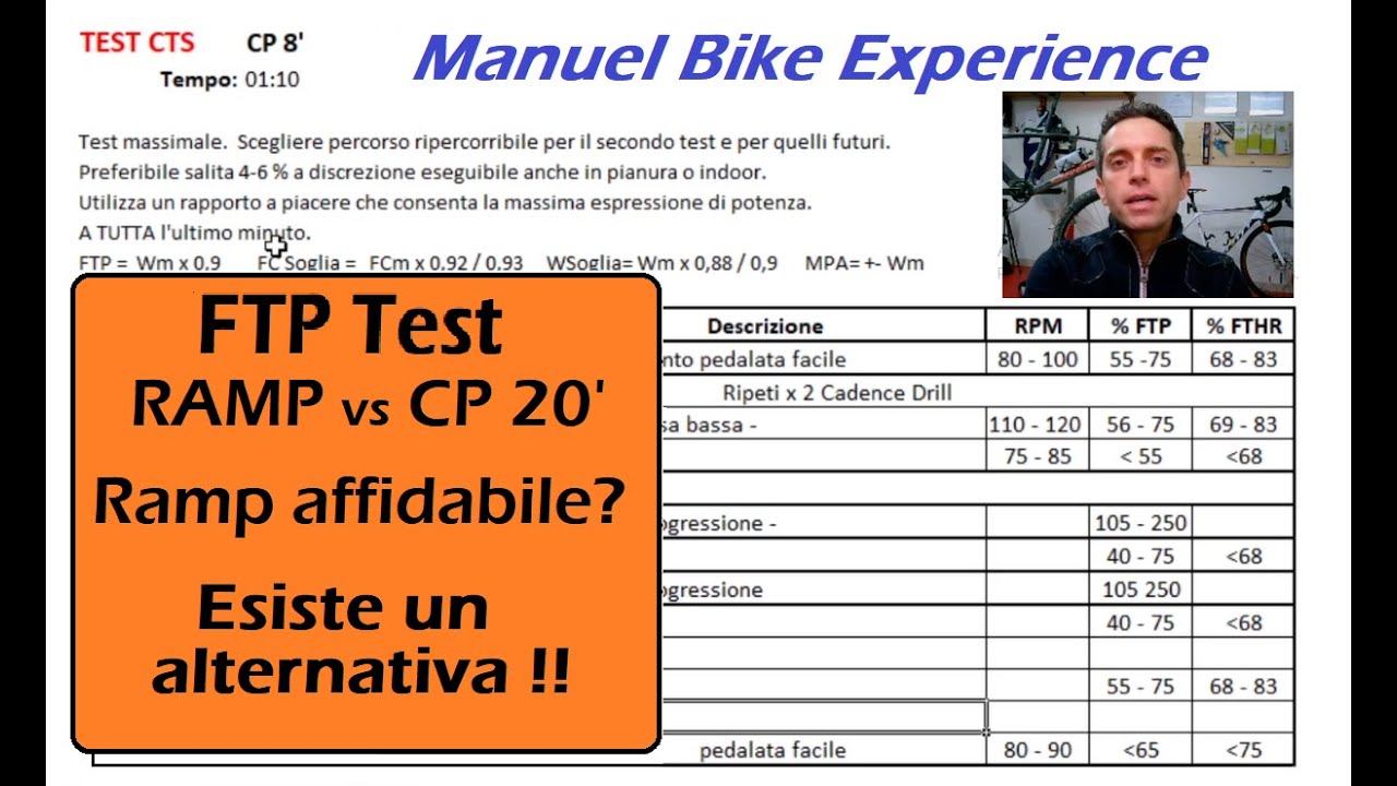 FTP Test, CP20 vs Ramp Test - YouTube