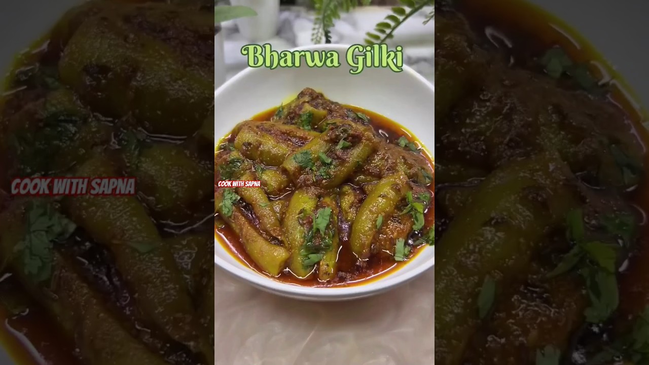 Bharwa Gilki ki recipe #instant #youtubeshorts #viral #recipe #shorts ...