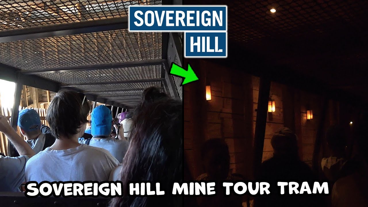 Sovereign Hill Mine Train POV | Dark & Cramped Mine Shaft Ride! - YouTube