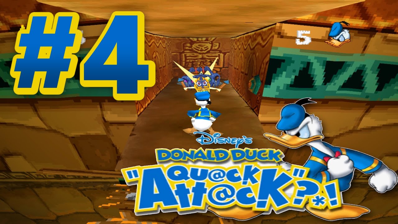 Let's Play Donald Duck Quack Attack! #4 - What Even Are You? - YouTube