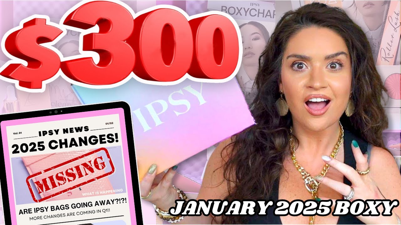 MISSING THE BAG?! FIRST BOXYCHARM OF 2025: JANUARY BOXYCHARM WORTH OVER ...