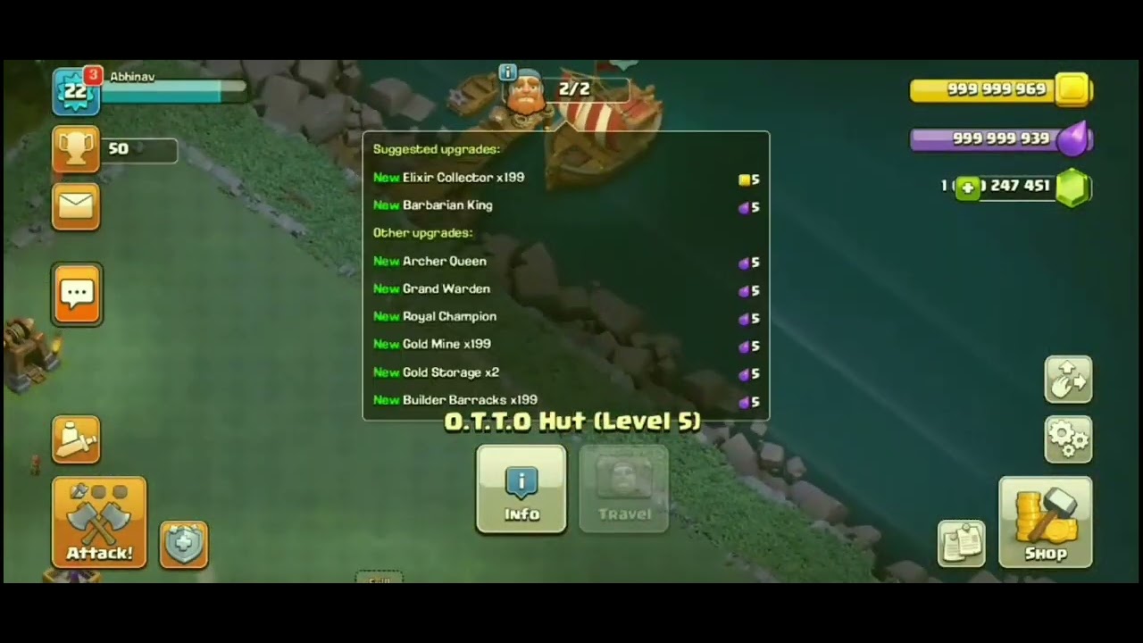 HOw to get 6 builders in Clash of clans.// OTT HUT|| #clashofclans #coc ...