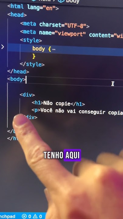 Mas será que não dá pra contornar esse copy blocking? 🤔 #html #css #javascript #webdevelopment ...