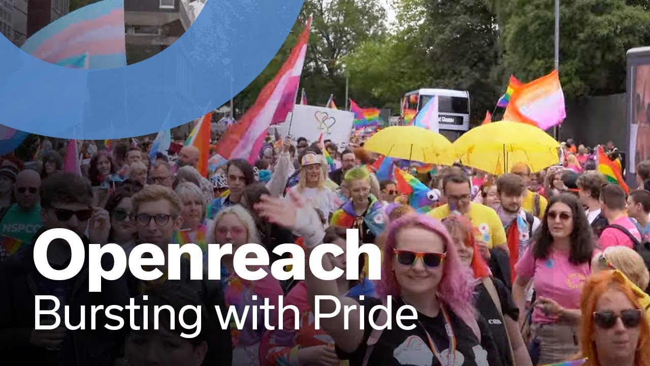 Openreach has been bursting with #pride - YouTube