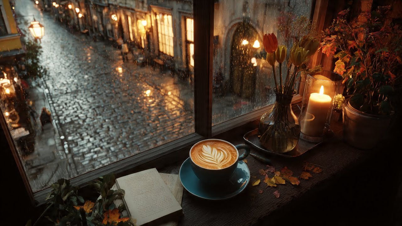 Late Night Jazz Cafe 🌃: Dim Lit Bar for Focus & Inspiration - YouTube