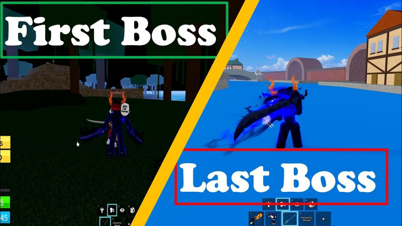 Blox Fruits - First to final boss in sea 1 but with challenges ...