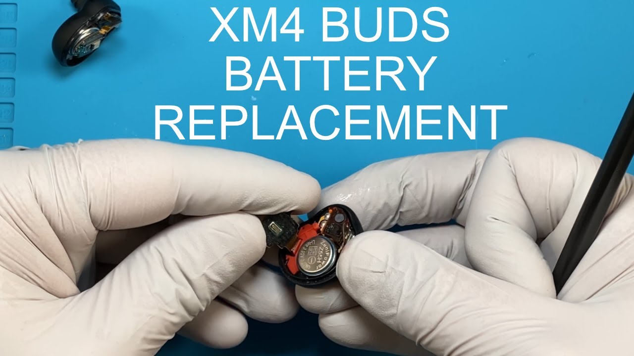 Sony XM4 Buds: Battery Replacement - [WF-1000XM4 Earbuds] | Repairs ep5 ...