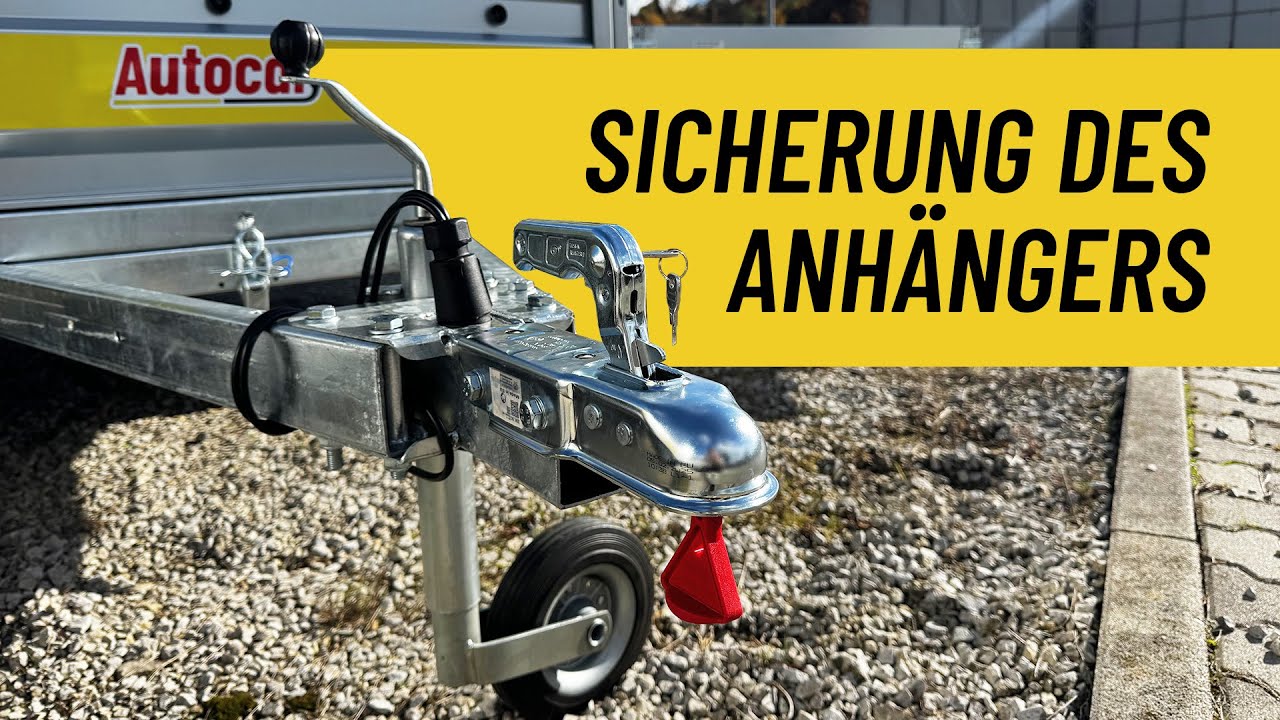 Auto Sichern Auf Anhänger